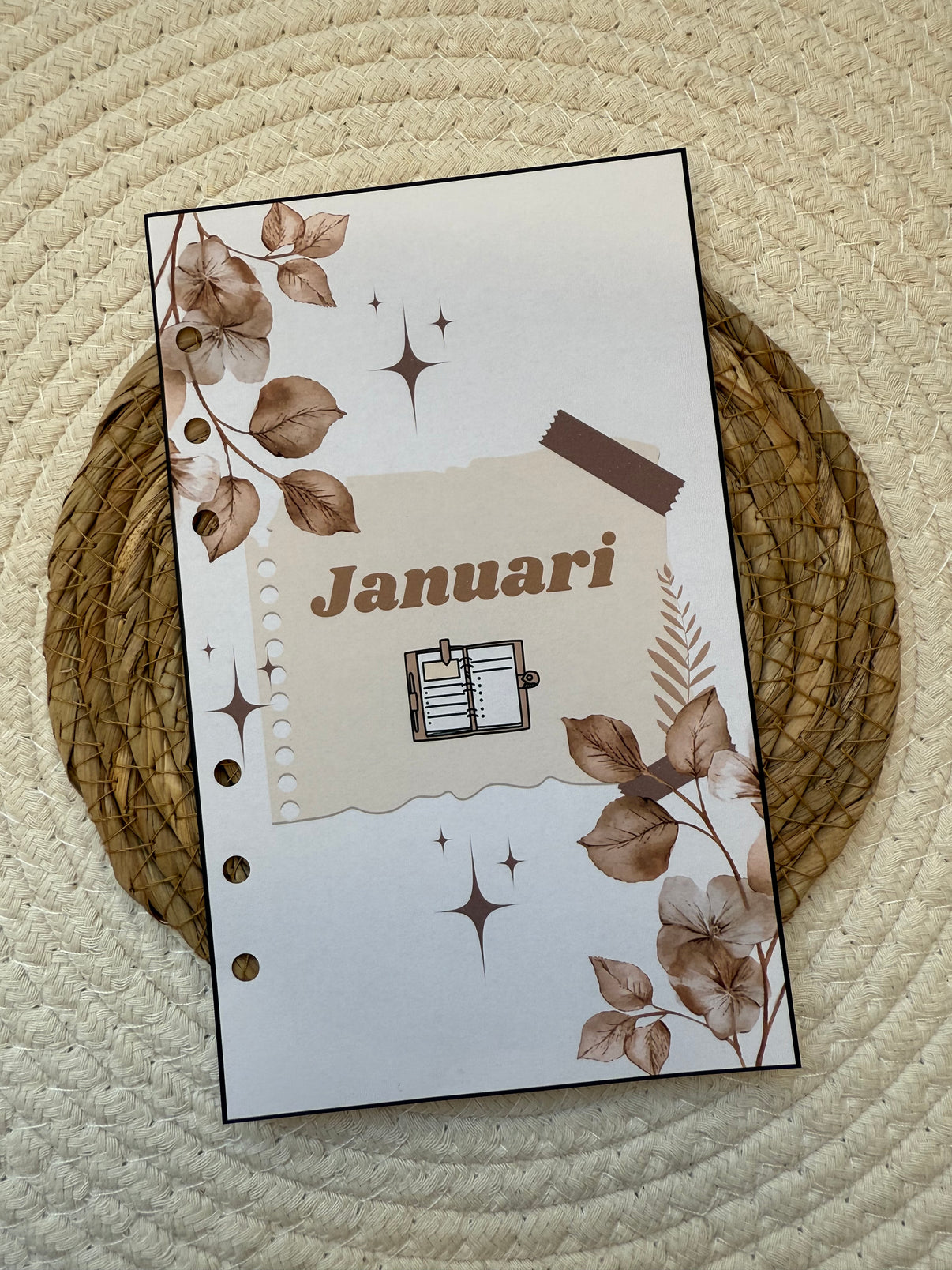 Planner maand voorblad A6 – Budget By B