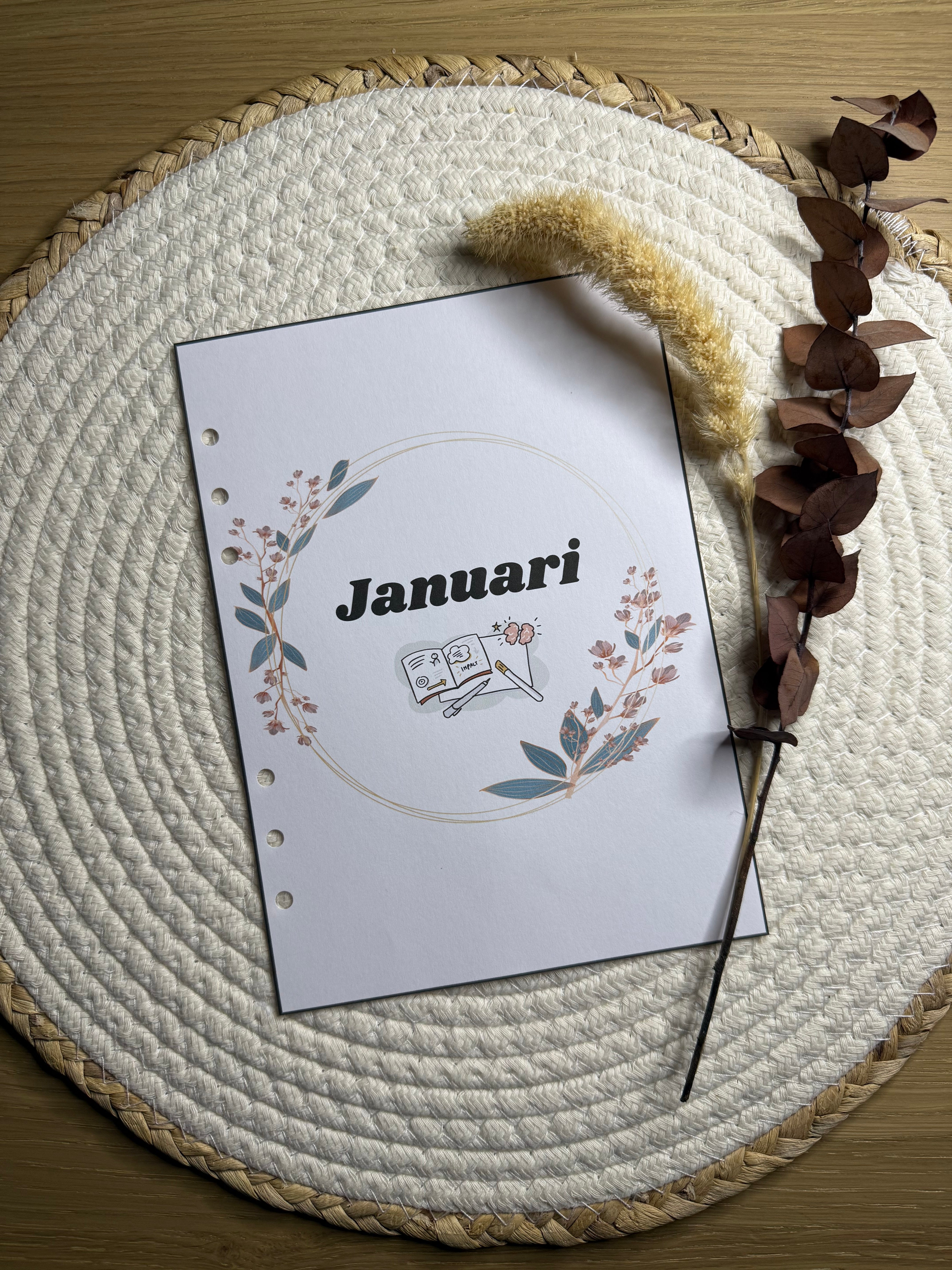 Planner maand voorblad – Budget By B