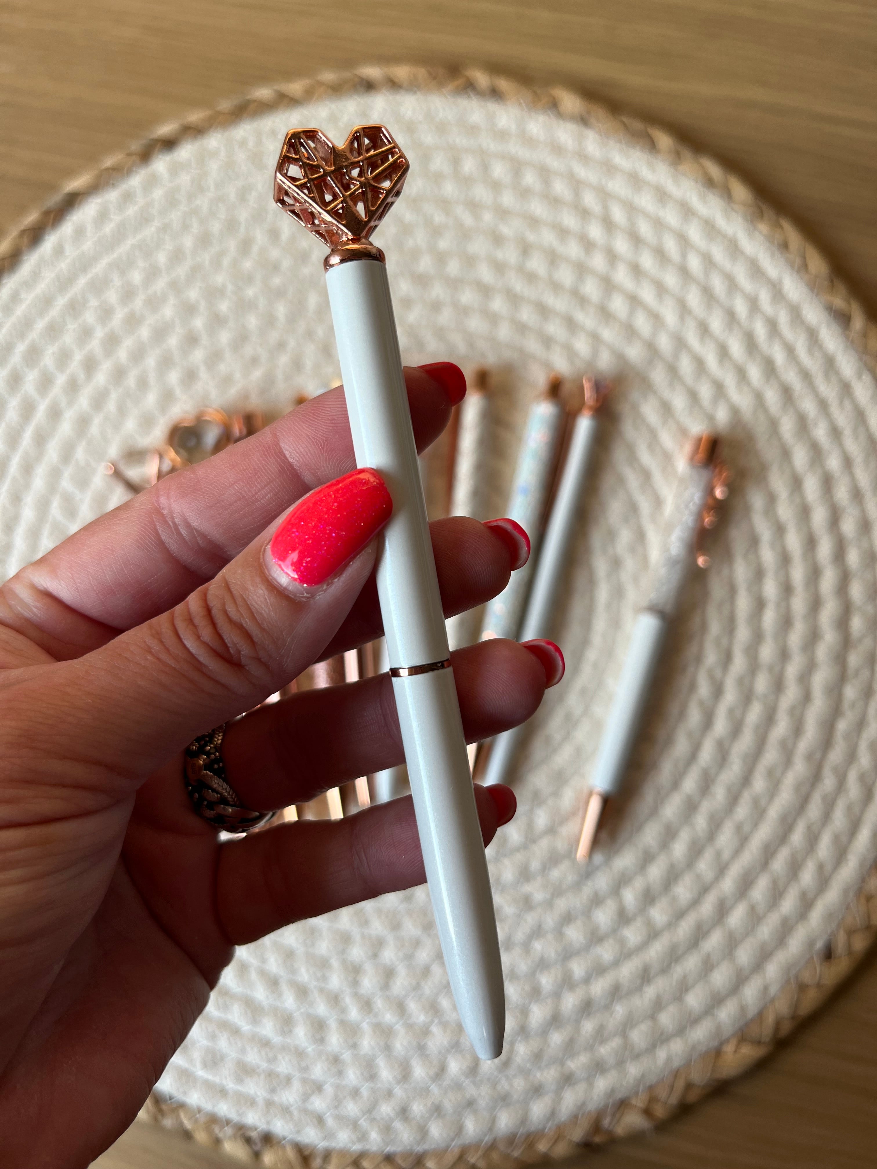 Pen hartje wit – Budget By B